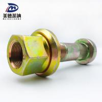China Sinotruk Howo Truck Wheel Bolt and Nut 100x22.5mm Spare Parts for Chinese Bus Models for sale