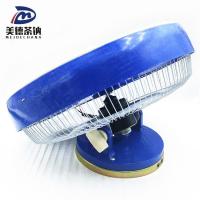 China Universal 12V 24V Vehicle Bus Driver Air Cooling Fan Ceiling Box Fan ABS Plastic for sale
