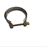 China Stainless Steel Exhaust Band Clamp 1201-11178 for Bus Custom Length Available for sale