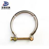 China Stainless Steel V-Band Clamp Exhaust Pipe Connector 1201-11178 for Bus OEM Custom Length for sale