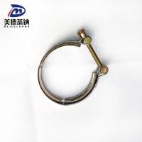 China Stainless Steel V-Band Clamp Exhaust Pipe Connector 1201-11178 for Bus OEM Custom Length for sale