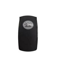 China Double-file Compartment Lamp Rocker Switch 3792-00711 for Bus Replacement 10pcs MOQ for sale