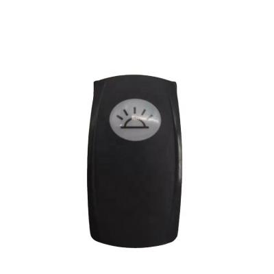 China Double-file Compartment Lamp Rocker Switch 3792-00711 for Bus Replacement 10pcs MOQ for sale