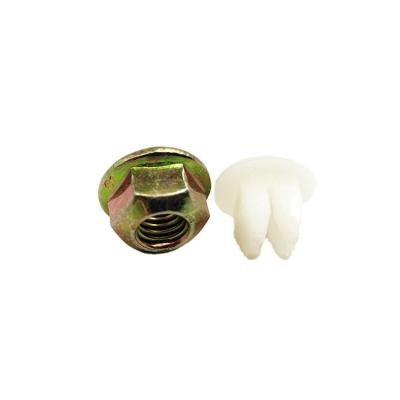 China Industrial Grade Hexagon Flange Lock Nut M12 for Truck Bus Replacement Repair for sale