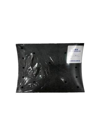 China Bus Rear Friction Plate with Brake Shoes for Repair Replace CCC Certified Standard Size for sale