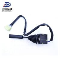 China Bus Turn Signal Switch Lamp Group Switch Parts Retarder Gear Switch 37V55-04013AMP 24V for sale