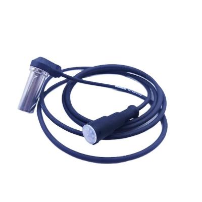 China Truck ABS Sensor with Cable OEM 3550-00182 Black Plastic Brake System Spare Part for sale
