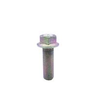 China Hexagon Flange Bolts Screw Hex Flange Head Cap Standard Size M10 M12 for Heavy Truck for sale