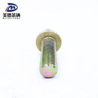 China Hexagon Flange Bolts Screw Hex Flange Head Cap Standard Size M10 M12 for Heavy Truck for sale