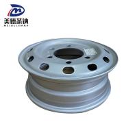 China Silver Machine Welded Tubeless Steel Truck Wheel Rim 3101015-DR850M Heavy Duty 1 Year Warranty for sale