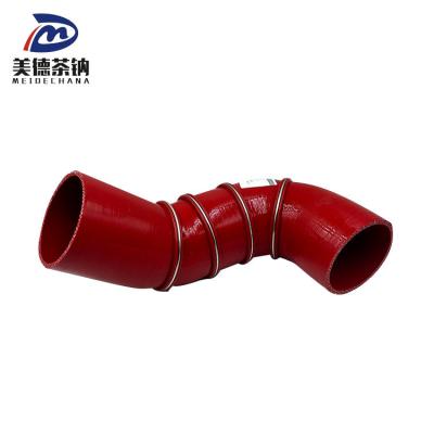 China Intercooler Inlet Silicone Hose 1119-02211 Rubber Construction for Truck Engine for sale