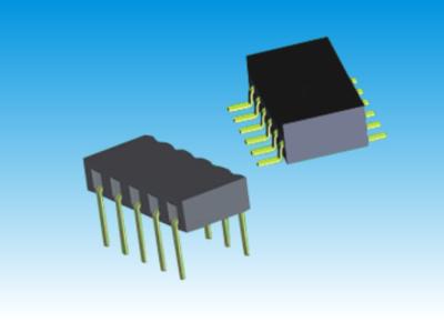 China Female Header Side Entry Singe Row SMT Type For Pcb Board 2.00mm Pitch for sale