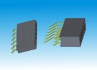 China Female Header Side Entry Singe Row SMT Type For Pcb Board 2.00mm Pitch for sale