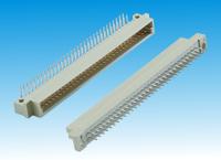 China DIN 41612 Female Dual Row Connector Straight Type For Power Control Machine for sale