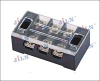 China 2 Row Barrier Terminal Block 6 Positions 14 AWG 12.10mm 25A High Strength for sale
