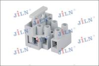 China 2 Row Barrier Terminal Block 6 Positions 14 AWG 12.10mm 25A High Strength for sale