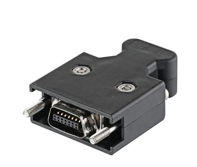 China 3M Male Straight 50 Pin SCSI Connector 2.54mm Pitch Solder Type Cable Mount for sale