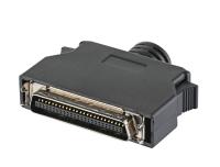 China 3M Male Straight 50 Pin SCSI Connector 2.54mm Pitch Solder Type Cable Mount for sale