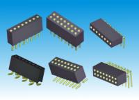 China Functional Marchined Single Row Pin Header 1.778mm DIP 3.0A Current Rating for sale