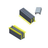 China 0.8 X 1.2 Mm Female Pin Header Connector Dual Row SMT Type High Flatness for sale
