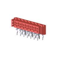 China Right Angle Header Connector 1.27mm AMP-1-338070-0 Signal Transmission for sale