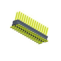 China Dual Row PCB Header Connector , SMT Spacer Board To Board Pin Header 0.8*1.2mm for sale