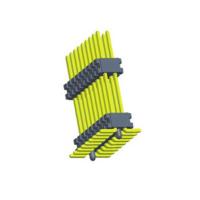 China Dual Row PCB Header Connector , SMT Spacer Board To Board Pin Header 0.8*1.2mm for sale