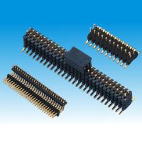 China 1.0mm Straight Single Row Header Connector For Print Circuit Board for sale
