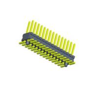China 1.0mm Straight Single Row Header Connector For Print Circuit Board for sale