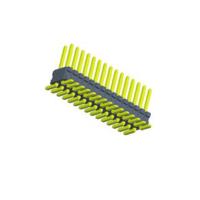 China 1.0mm Straight Single Row Header Connector For Print Circuit Board for sale