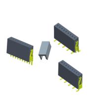 China 1.27 mm Pitch H5.7 Single Row SMT Type Female Header Connector for sale