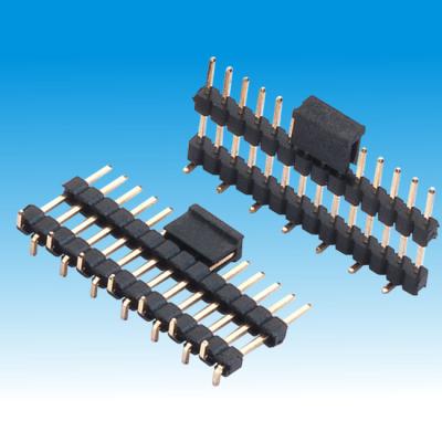 China Industrial PCB Header Connector , Single Row Header Connector Signal Transmission for sale