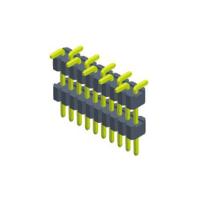 China Industrial PCB Header Connector , Single Row Header Connector Signal Transmission for sale