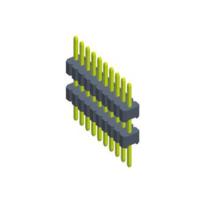 China Industrial PCB Header Connector , Single Row Header Connector Signal Transmission for sale