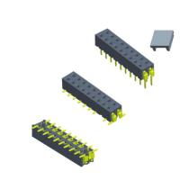 China 2mm Dual Row Header Connector SMT Type Signal Transmission Height 2.8 for sale