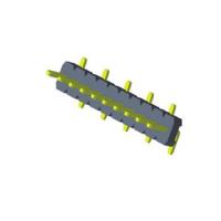 China 1.27mm 0.40SQ Pin Header Single Row SMT for sale