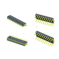 China 2.0 mm H 4.5 Single Row Female Header Connector Side Entry SMT Type for sale