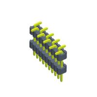 China Durable Straight Single Pin Header Right Angle 1.27mm 0.40SQ High Strength for sale