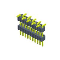 China 0.40SQ Board PCB Header Connector , Spacer Single Row Pin Header SMT 1.27mm for sale