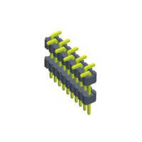 China 0.40SQ Board PCB Header Connector , Spacer Single Row Pin Header SMT 1.27mm for sale