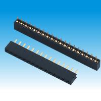 China 2.0 mm Pitch Height 4.3 Single Row Female Header Connector Straight Type for sale
