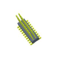 China 1.27mm Pin Header Dual Row SMT Connector 1A 500V Board Spacer for sale