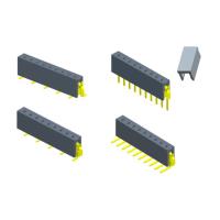 China 2.0mm Pitch H4.3 Single Row Female Header Connector SMT U Type Contact 1A 500V for sale
