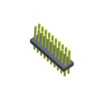China SMT Dual Row Pin Header 1.27mm Pitch PA6T Stand for PCB Board Connector for sale