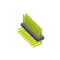 China SMT Dual Row Pin Header 1.27mm Pitch PA6T Stand for PCB Board Connector for sale