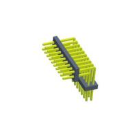 China 1AMP SMT PCB Header Connector , Spacer 1.27mm Pin Header Sn Contact Plating for sale