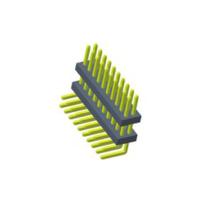 China 1AMP SMT PCB Header Connector , Spacer 1.27mm Pin Header Sn Contact Plating for sale
