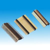 China 1.27mm Board Spacer Dual Row Straight Right Angle for sale