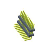 China Board Spacer Surface Mount Pin Header Dual Row Au Contact Plating for sale