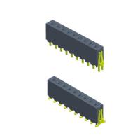 China 3.96 Mm Pitch Female Header Connector , Tin Straight Single Pin Header for sale
